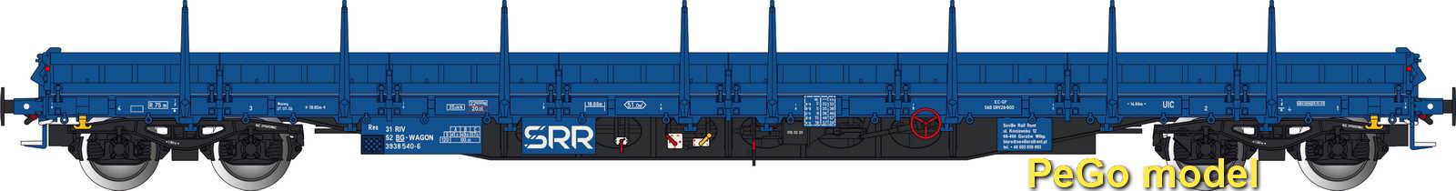AlbertModell Rgs/Res wagons 2025, additional series – PeGo model
